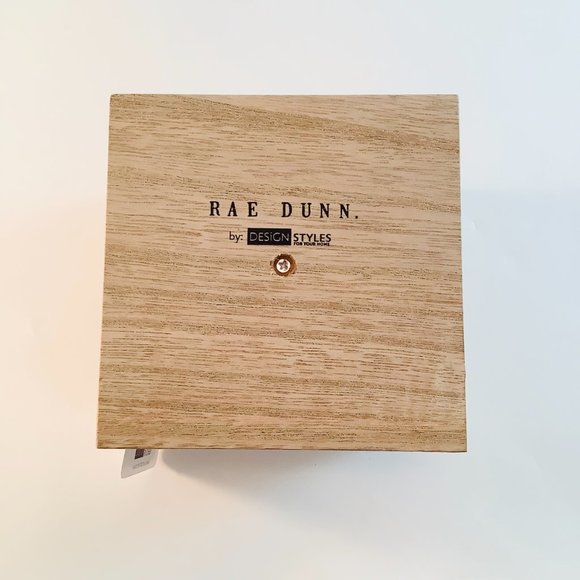Rae Dunn | Office | Rae Dunn Desk Wood Organizer Pens Pencils Large ...